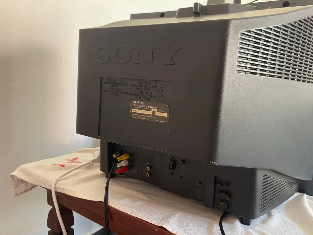 "sony wega 21" no Brasil