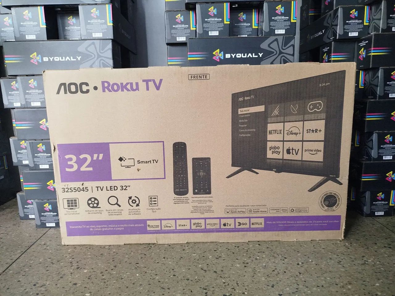 TV AOC ROKU TV 32 POLEGADAS - TVs - Taguatinga Norte (Taguatinga), Brasília 1466576165 | OLX