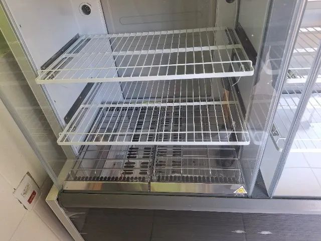 Balcão Quente/Frio Gelopar GQEA Vidro Reto - 125x140x76 cm ...