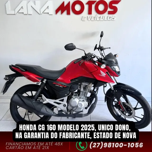 Motos HONDA CG 2025 no Brasil