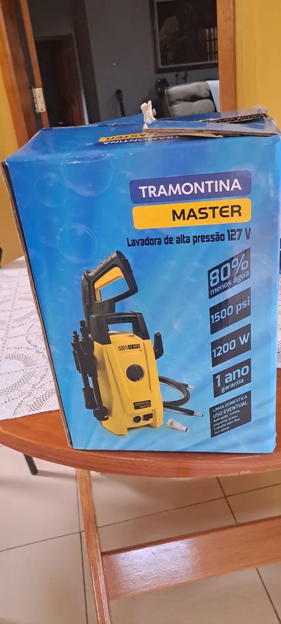 Lavadora de Alta Pressão Tramontina Master 127V - Jardinagem e Plantas ...