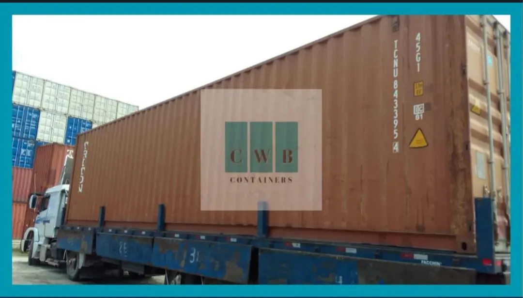 "container 20 pes" no Brasil
