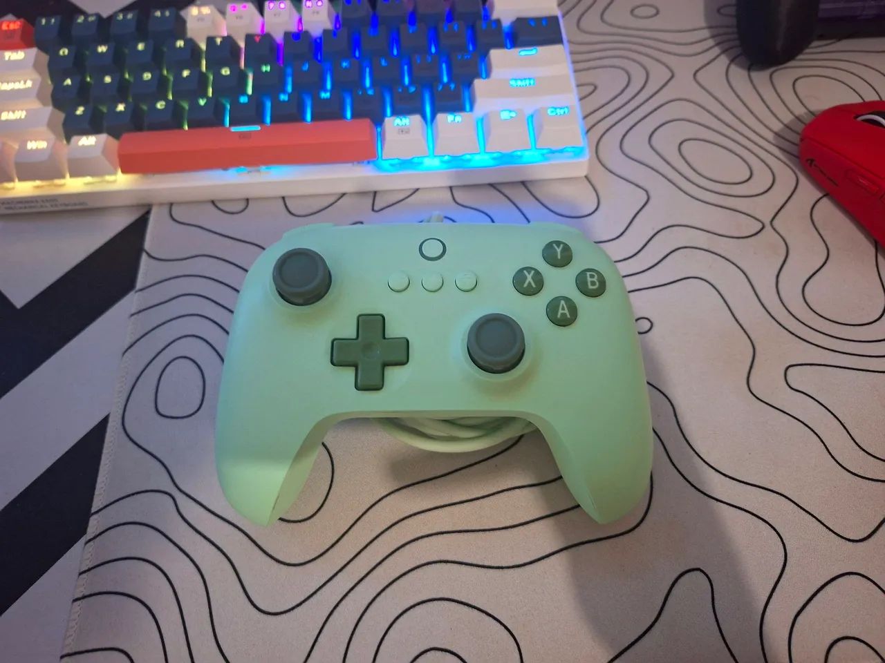 Controle Gamer 8BitDo, Com Fio, Windows, Android, Verde - Peças e ...