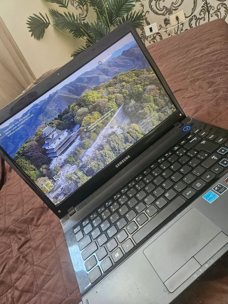 Notebook Samsung 4gb de ram, hd 500gb, processador dual core, super ...