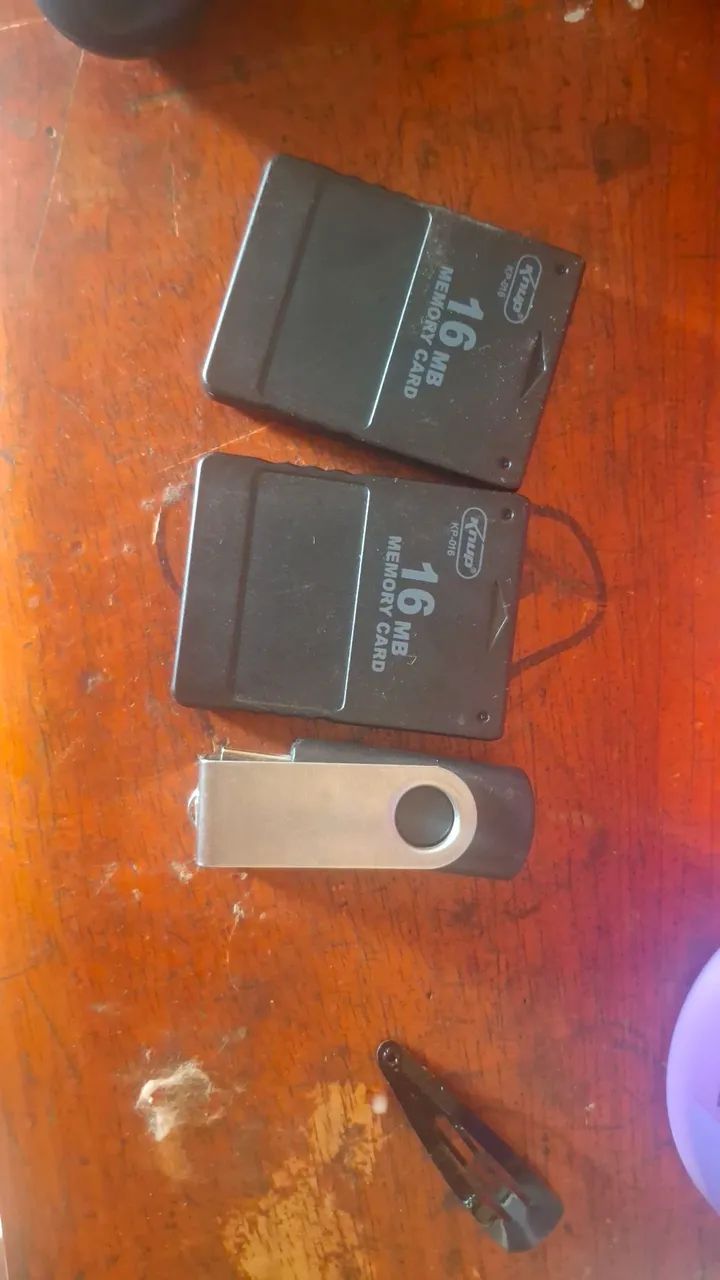 Ps2 com controle e pen drive - Consoles de Vídeo Game - Maracanã I ...