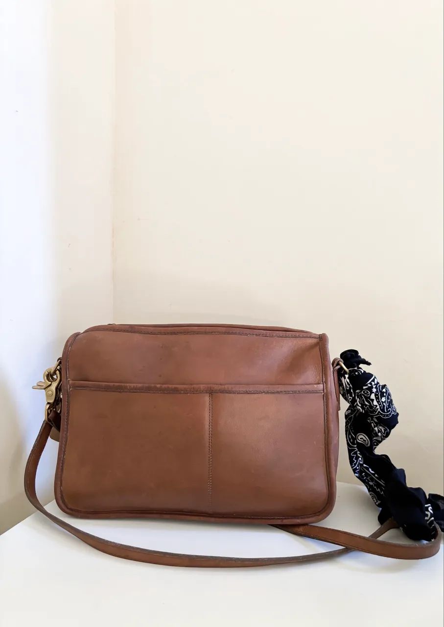 Coach vintage Companion bag Saddle - Bolsas, malas e mochilas ...