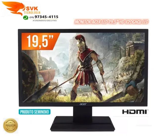 "monitor 19 polegadas hdmi" no Brasil