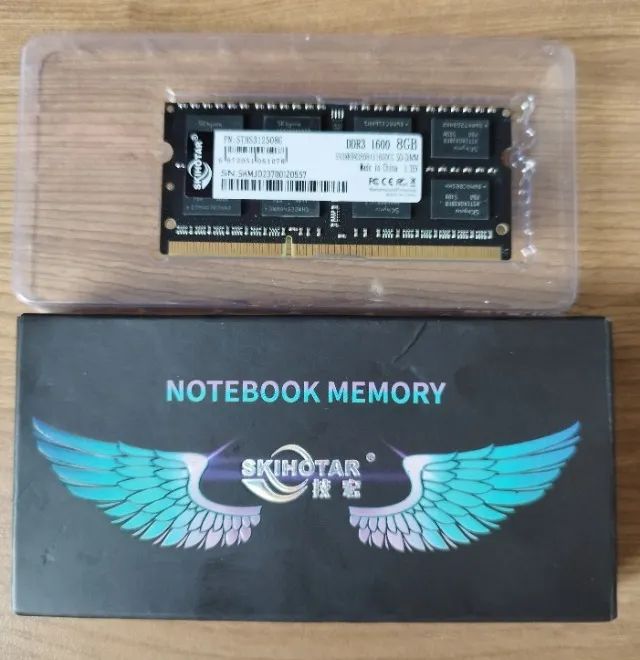 Memória DDR3 8gb Skihotar 1600mhz Para Notebook - Memória RAM - Horto ...