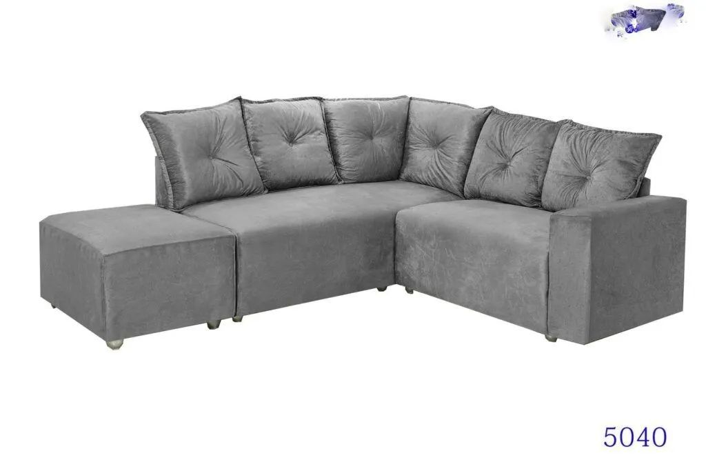 Estofado canto 5040 5 lgs cm puff - Sofás e Poltronas - Santa Cruz ...