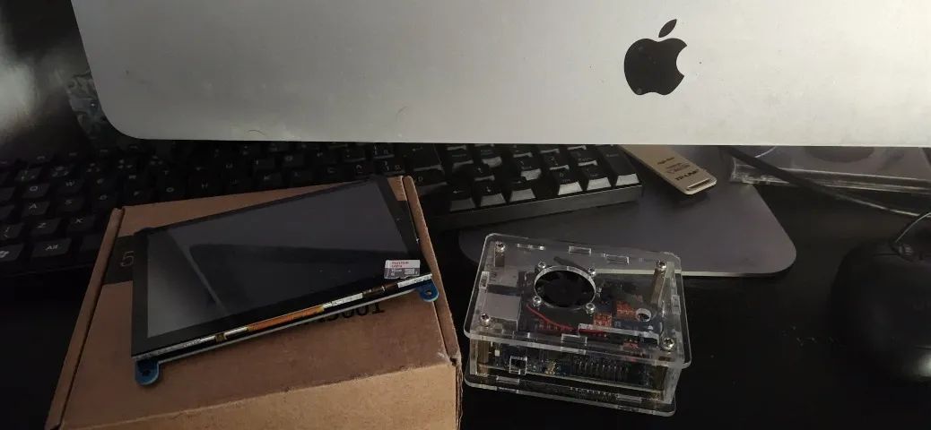 Orange Pi 3 LTS + Tela Touch 5" + Case Acrílico e Cooler (Completo ...