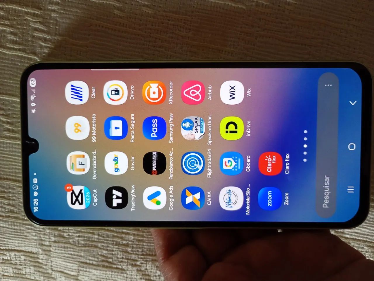 Samsung A34 256gb / 8g rom. 5g semi-novo perfeito estado.nota fiscal ...