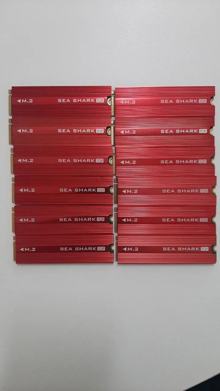 Kit 5 unidaded SSD M2. NVme de 256GB lite-on com dissipador ...