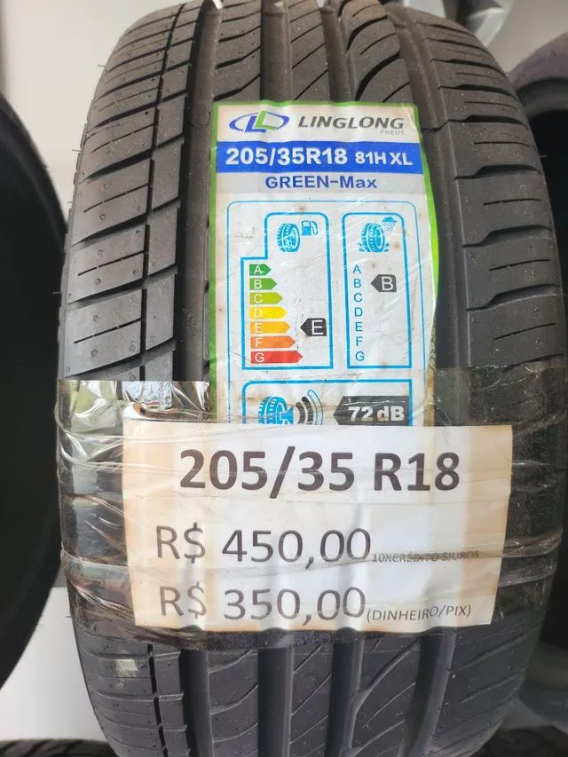 "pneu 205 35 18" no Brasil