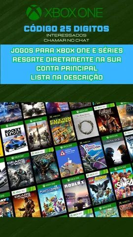 "xbox one 25 digitos" no Brasil