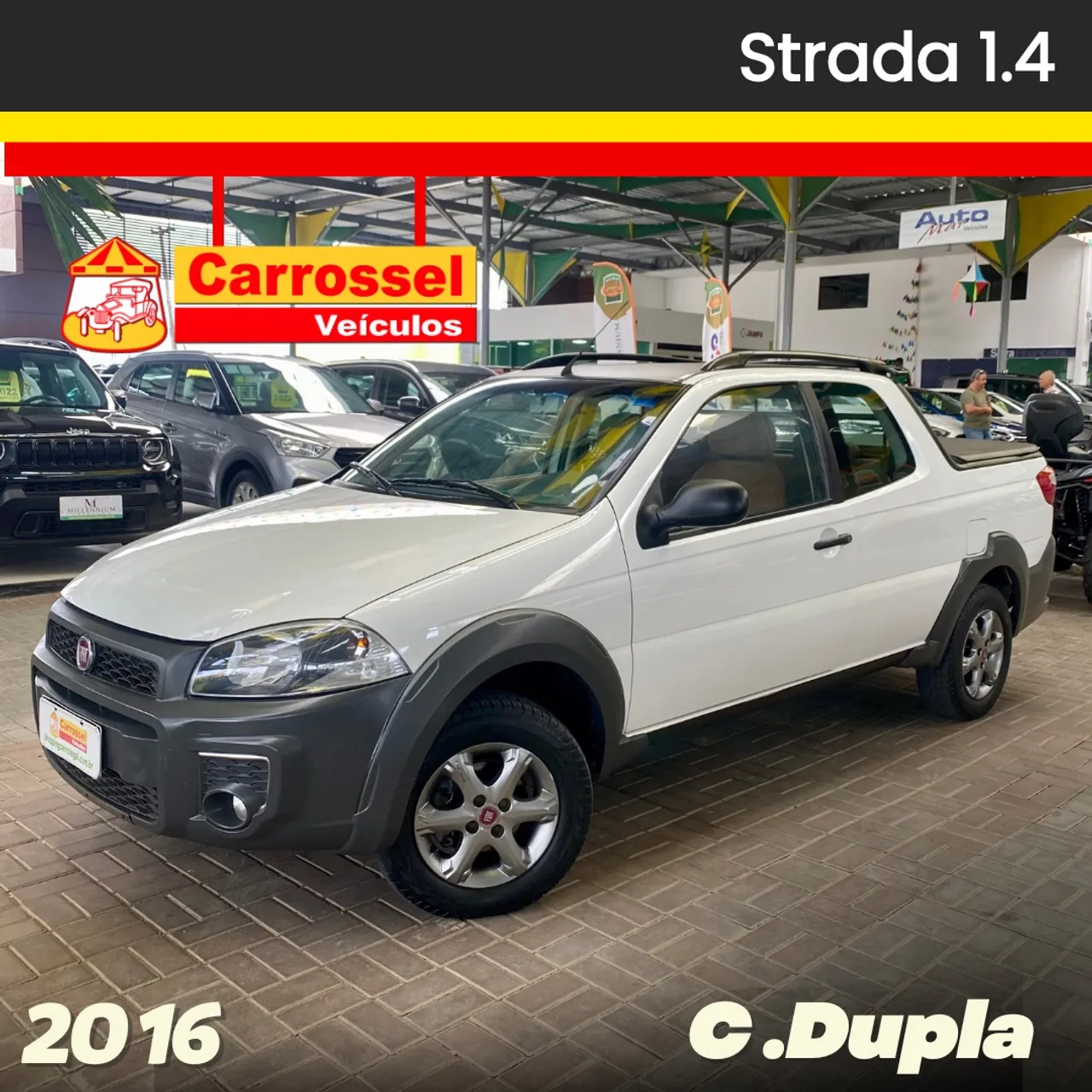 FIAT STRADA 2016 Usados e Novos
