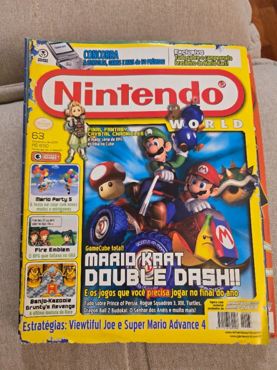 "revista nintendo world" no Brasil