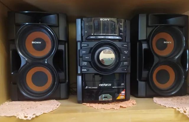 "mini system sony mhc" no Brasil