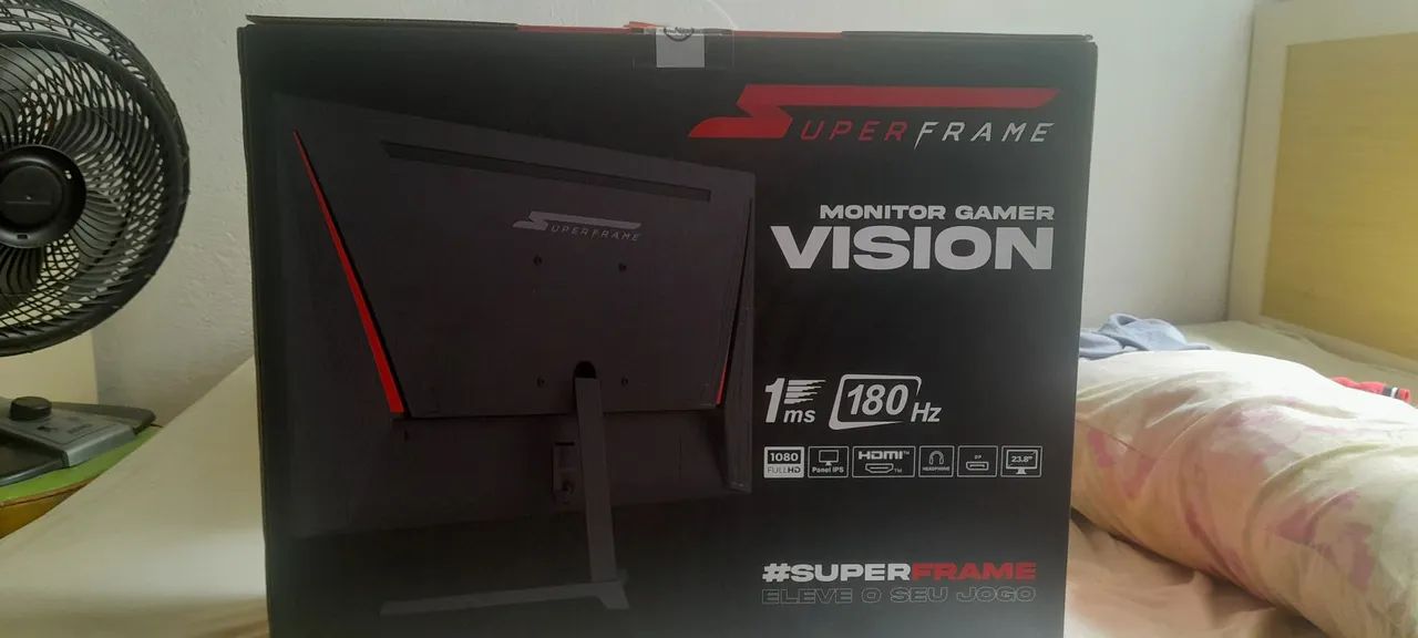 Monitor Gamer Superframe Vision 180Hz 1ms Full HD - Computadores e ...