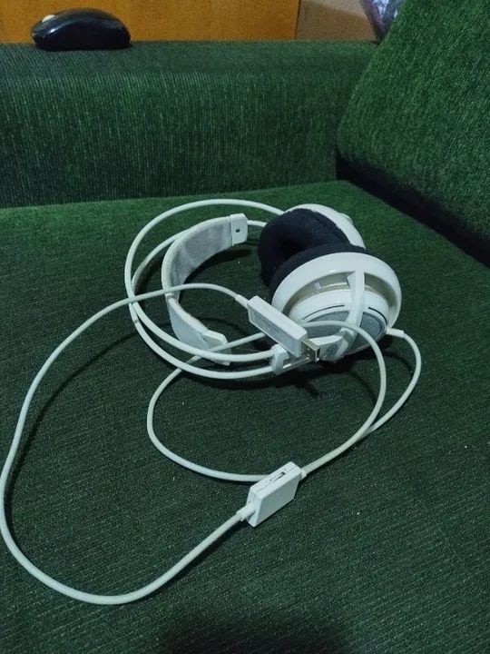 Fone Headset gamer SteelSeries Siberia v2 placa de som USB Aceito Troca ...