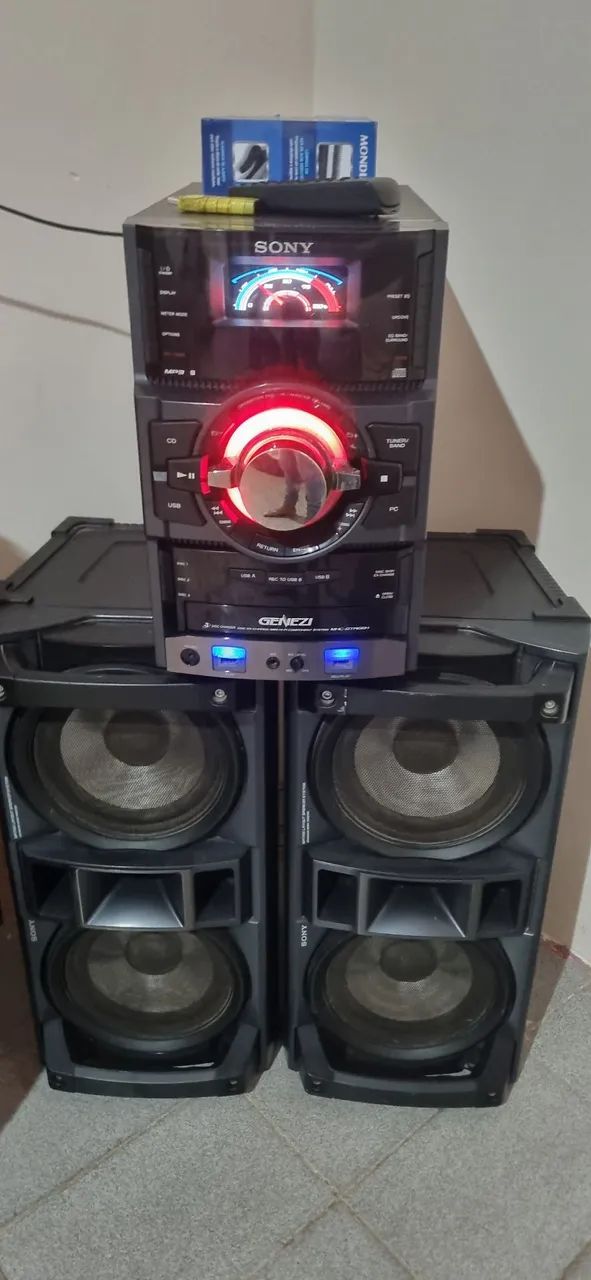 Mini System Sony Genezi MHC-GTr66 - Aparelhos de Som - Marcos Freire II ...