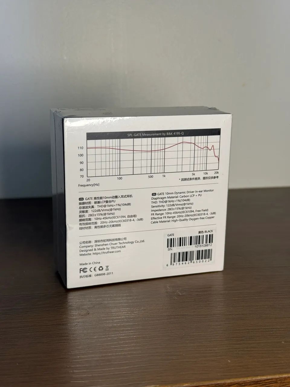 FONE PARA RETORNO DE PALCO TRUTHEAR GATE S/mic BLACK - Fones de Ouvido ...