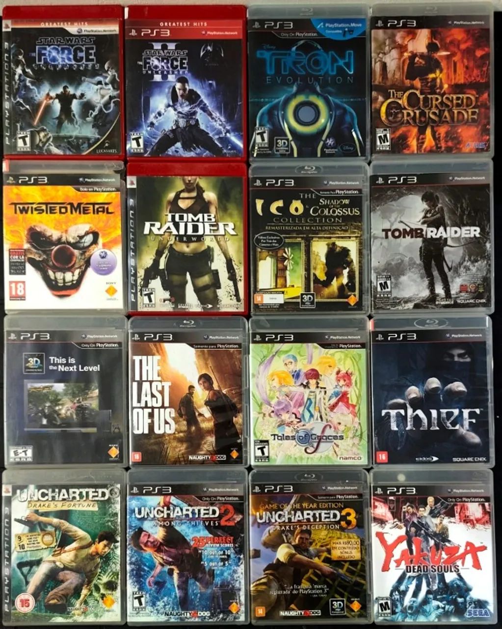 Jogos de Ação - Ps3 - Ac cartão e Olx pay (temos outros jogos) - Jogos ...