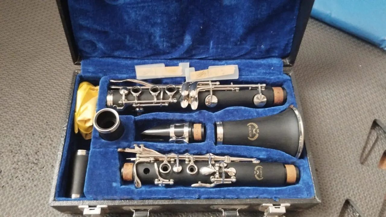 Clarinete/Clarineta usado marca Hunter - Instrumentos musicais - São ...