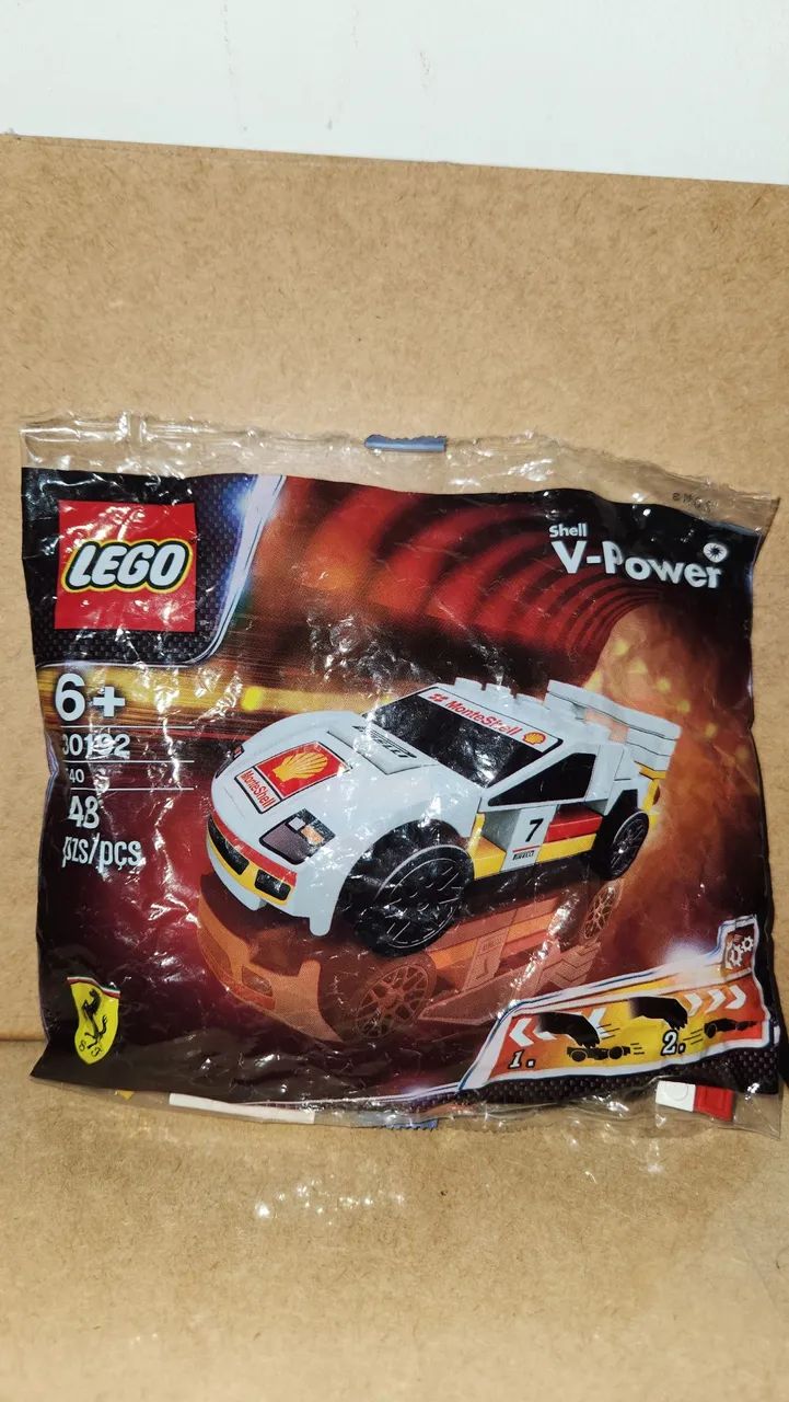 LEGO Shell V-Power Ferrari F40 - 48pçs Lacrado - Brinquedos e Jogos ...