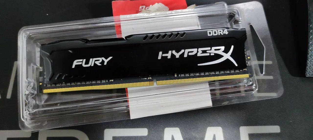 Memória RAM HYPERX FURY 8GB DDR4 2666MHZ - Memória RAM - Jaciara ...