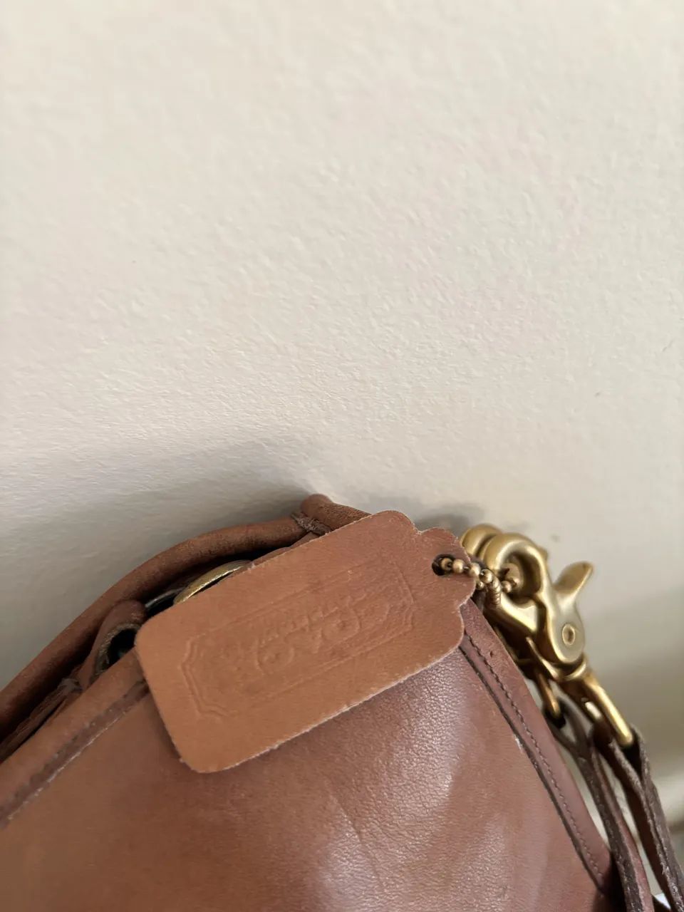 Coach vintage Companion bag Saddle - Bolsas, malas e mochilas ...