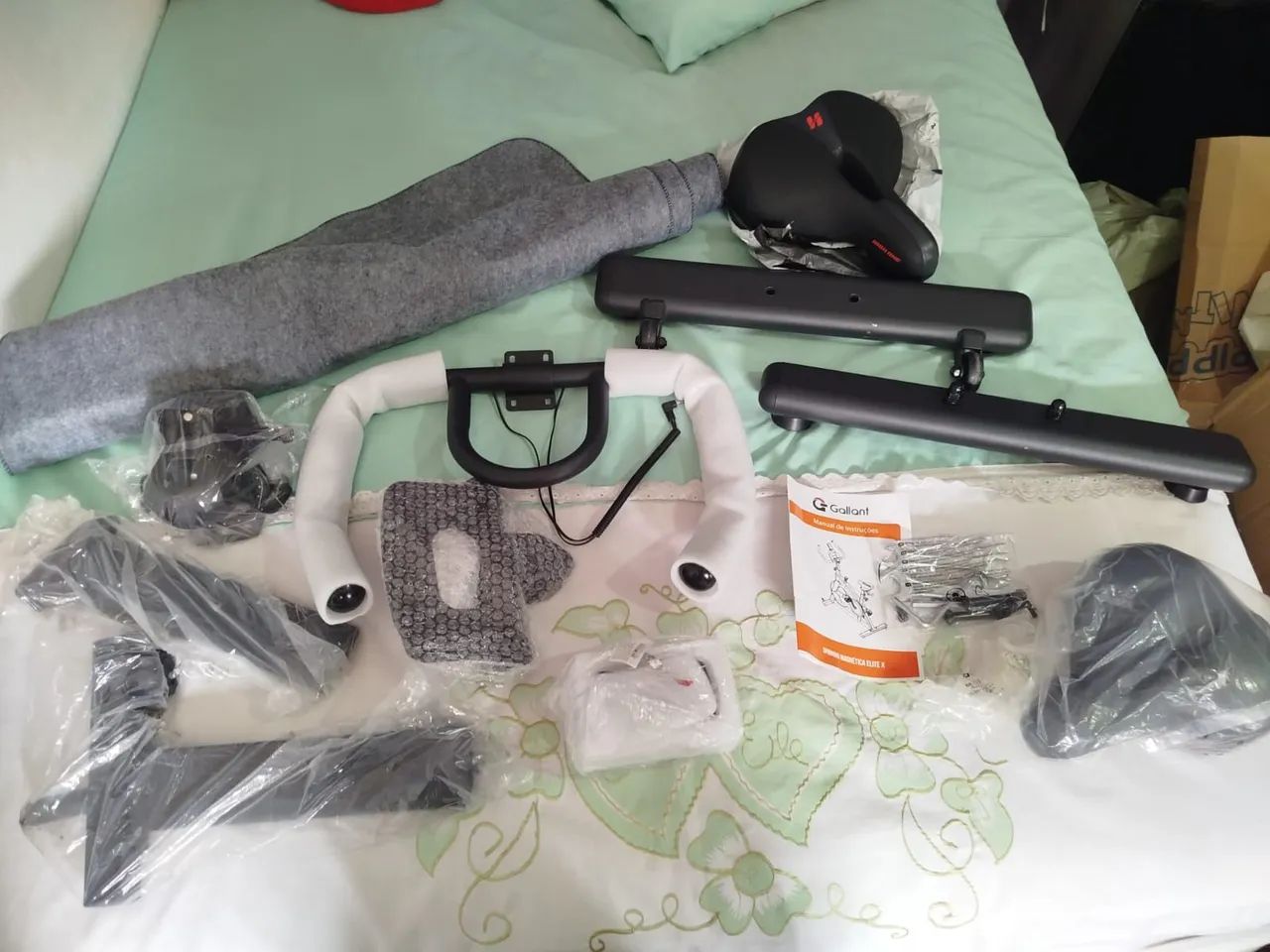 Bicicleta ergométrica spinnig magnética Gallant - Academia e Exercícios ...