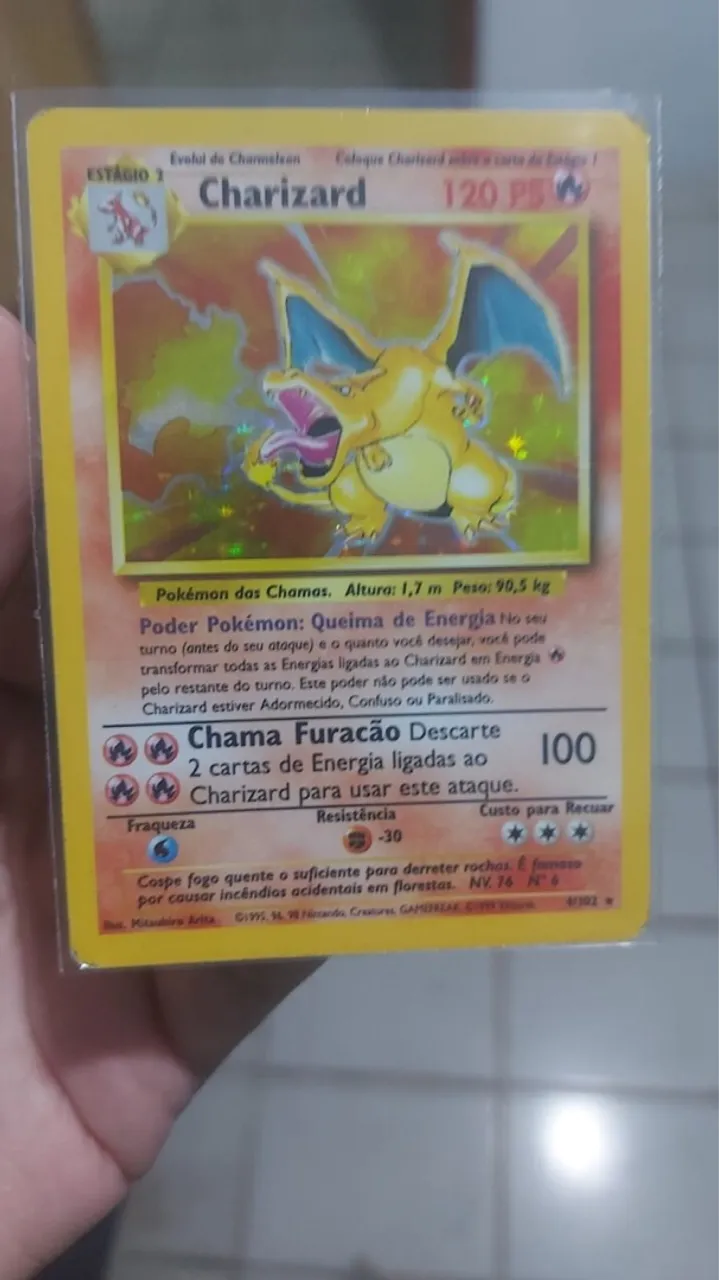 "pokemon base set" no Brasil