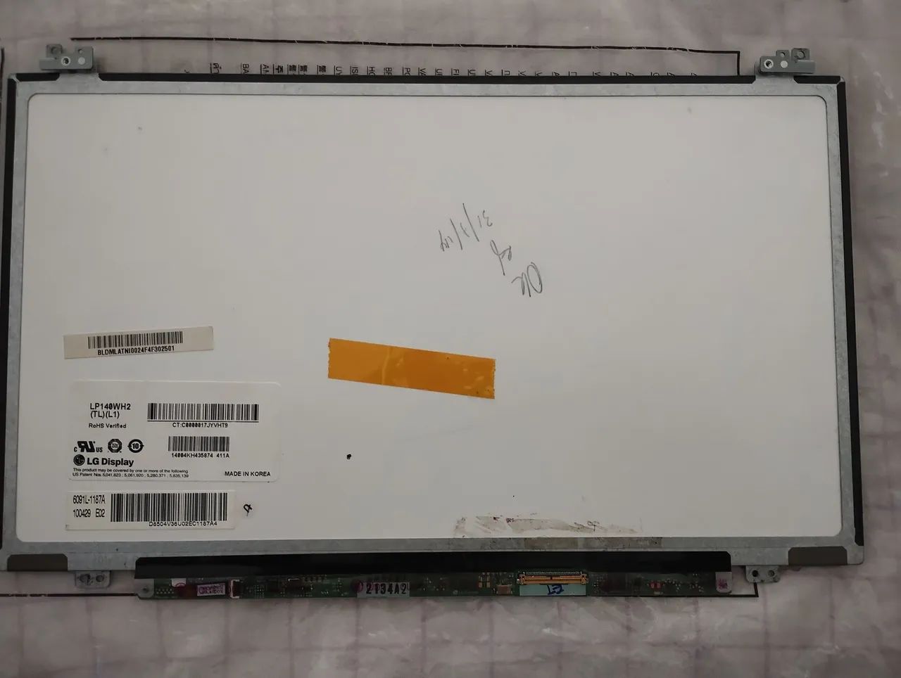 Tela 14.0" LP140WH2(TL)(L1) LED Slim para Notebook - Periféricos e ...