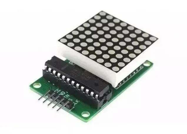 Matriz De Led 8x8 Max7219 Para Arduino Esp8266 Esp32 Módulo Automação ...