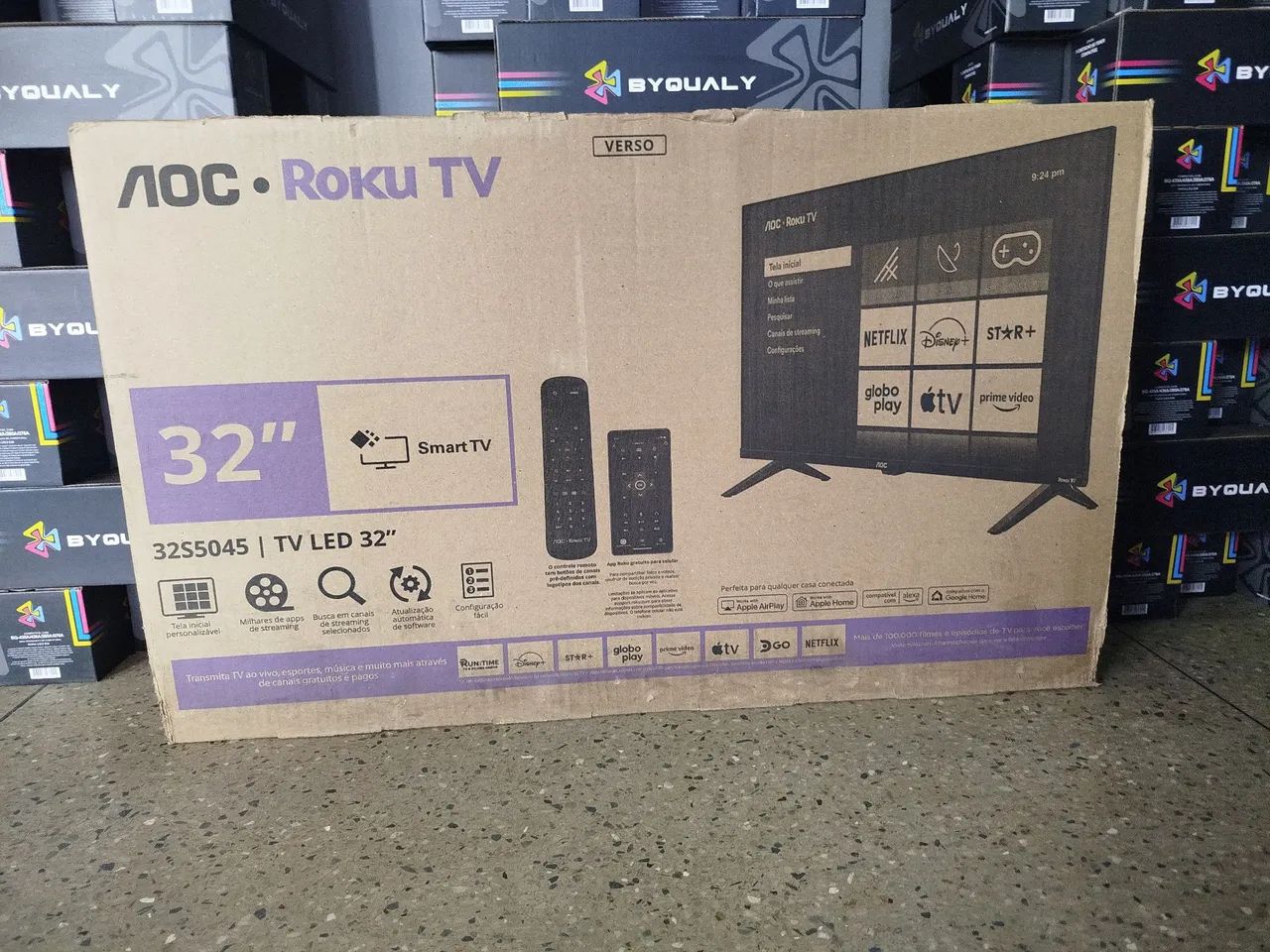 TV AOC ROKU TV 32 POLEGADAS - TVs - Taguatinga Norte (Taguatinga), Brasília 1466576165 | OLX
