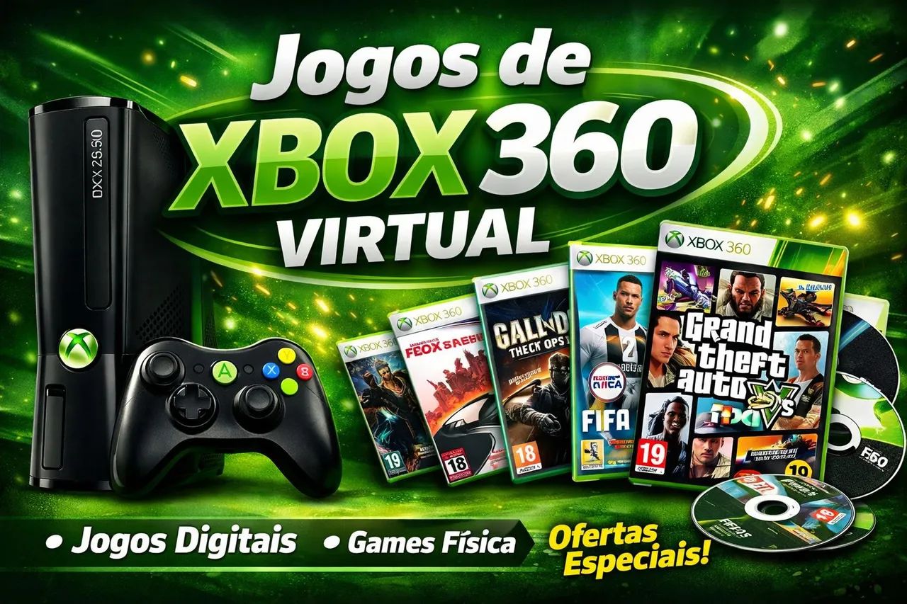 Jogos Xbox 360 e ps2 tbm temos a solução pro seu console Bloqueado ...