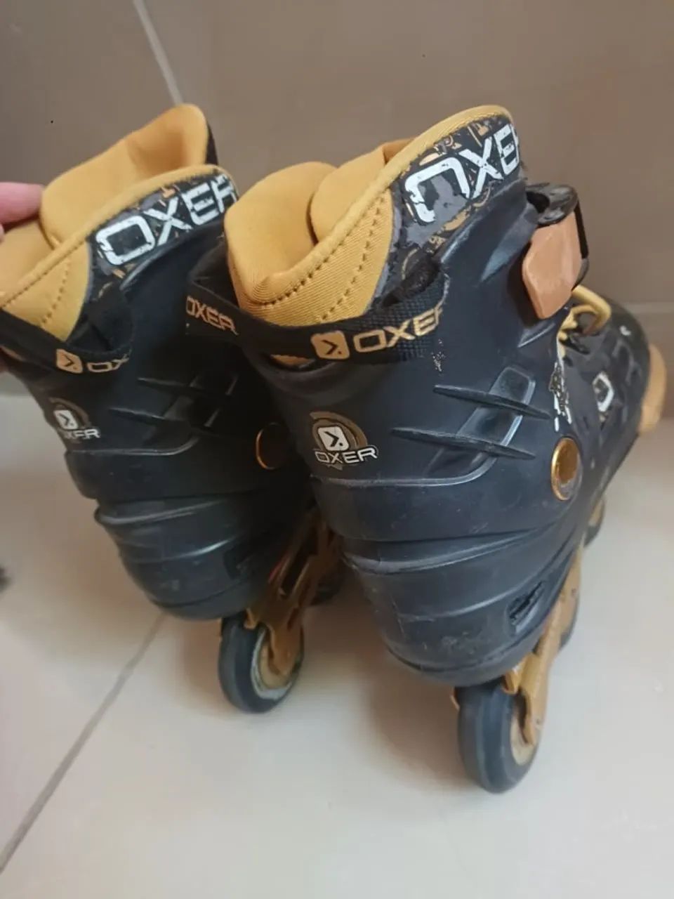 Patins Oxer Freestyle - In Line - Freestyle / Slalom - ABEC 9 - Base de ...