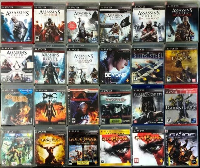 Jogos de Ação - Ps3 - Ac cartão e Olx pay (temos outros jogos) - Jogos ...