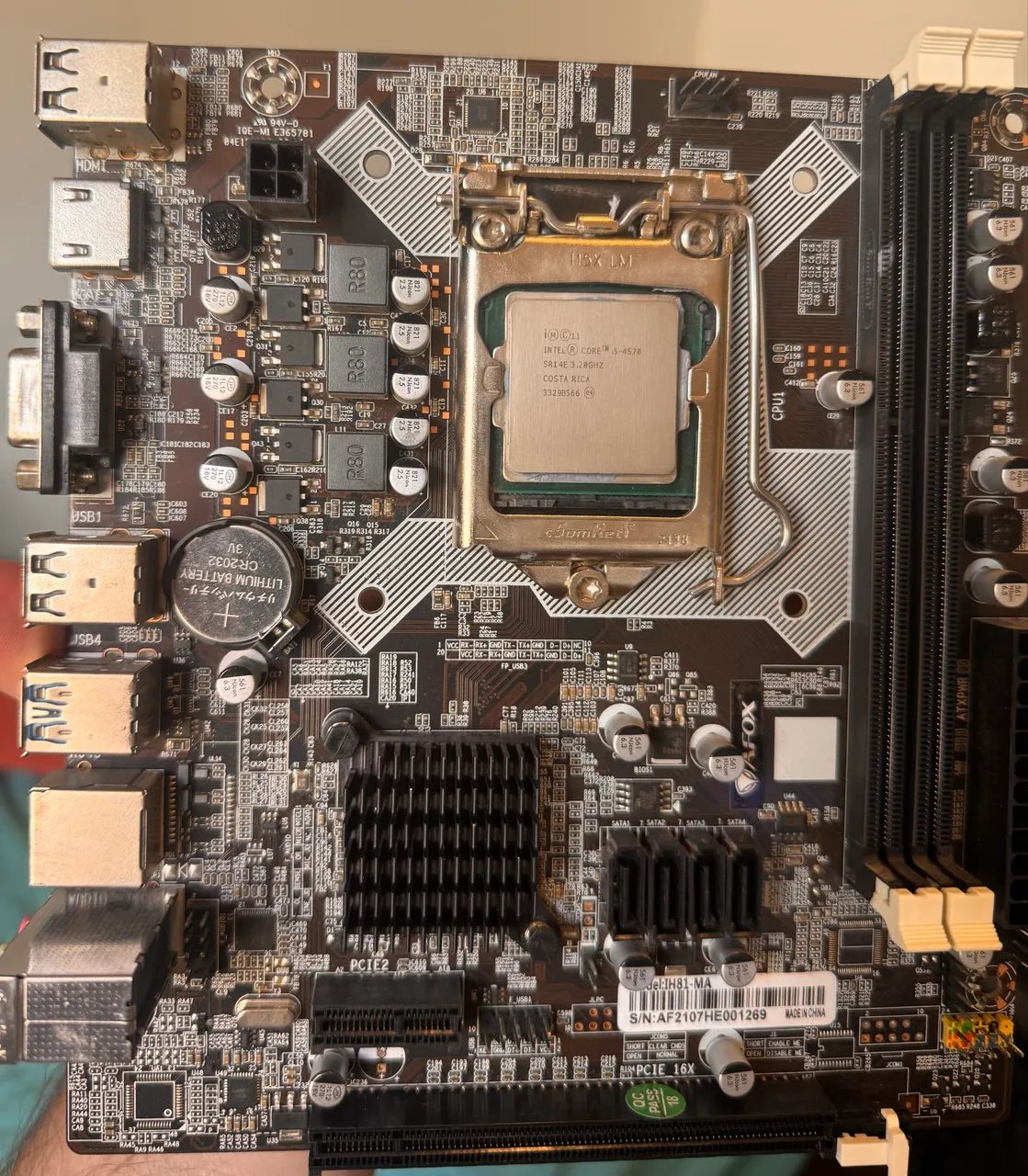 Placa mãe e processador Core i5 - Peças de Hardware - Xaxim, Curitiba ...