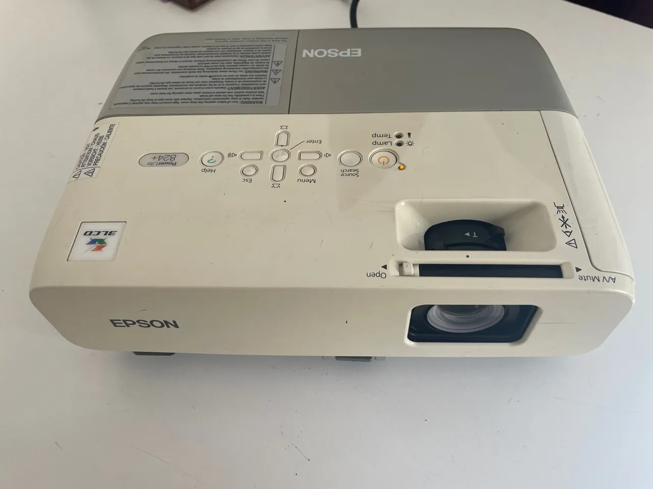 "projetor 5000 lumens epson" - Projetores e Telas de Projeção no Brasil