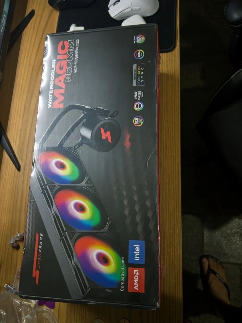 Water Cooler SuperFrame ISENGARD MAGIC 360mm (LACRADO) - Peças de ...