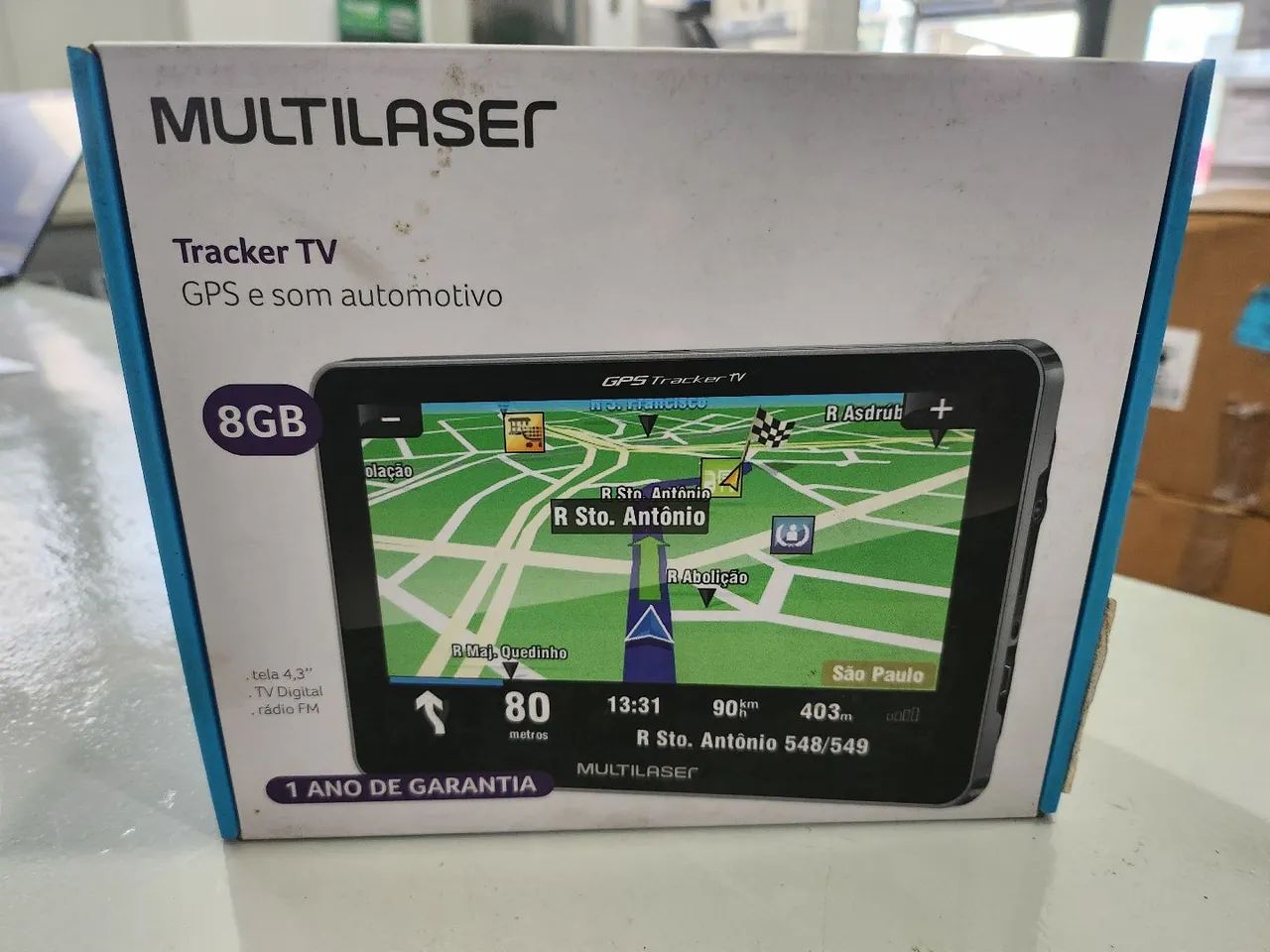"gps automotivo com tv digital" no Brasil