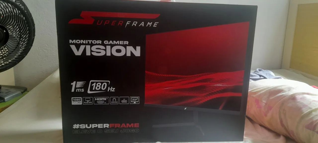 Monitor Gamer Superframe Vision 180Hz 1ms Full HD - Computadores e ...