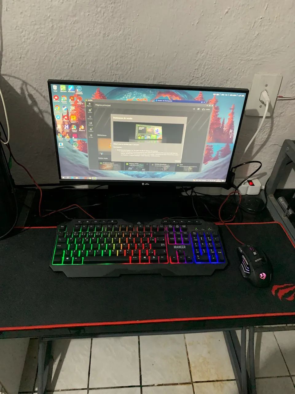 Pc gamer 24gb Ryzen 5 placa de vídeo Rx 550 completo - Computadores e ...