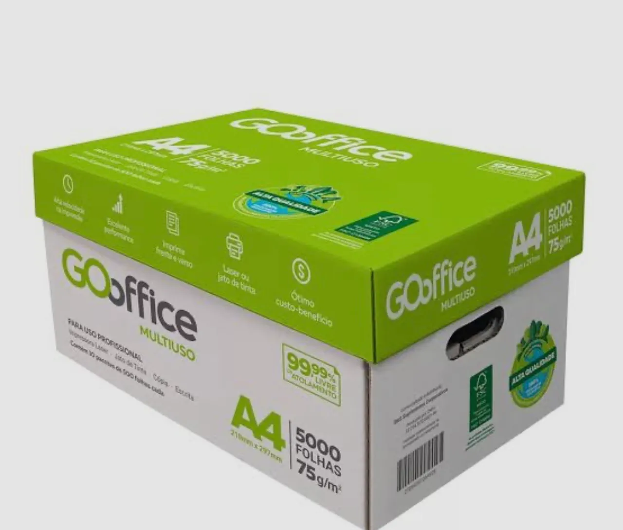 "resmas de papel a4" no Brasil