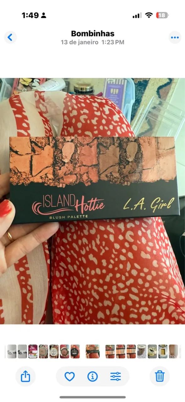 Paleta de blush Island Hottie L.A. Girl - Beleza e Cuidados Pessoais ...