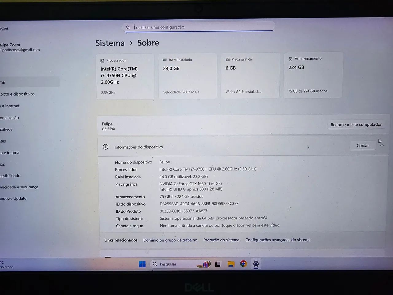 Dell G5 5590 - Notebooks - Cruzeiro Novo, Brasília 1496471658 | OLX