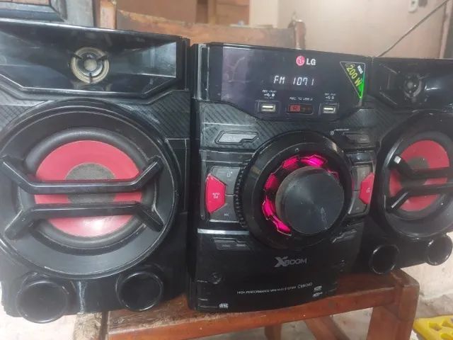 Som LG Mini Hi-Fi System Modelo CM4340 200W potência - Aparelhos de Som - Estácio, Rio de ...