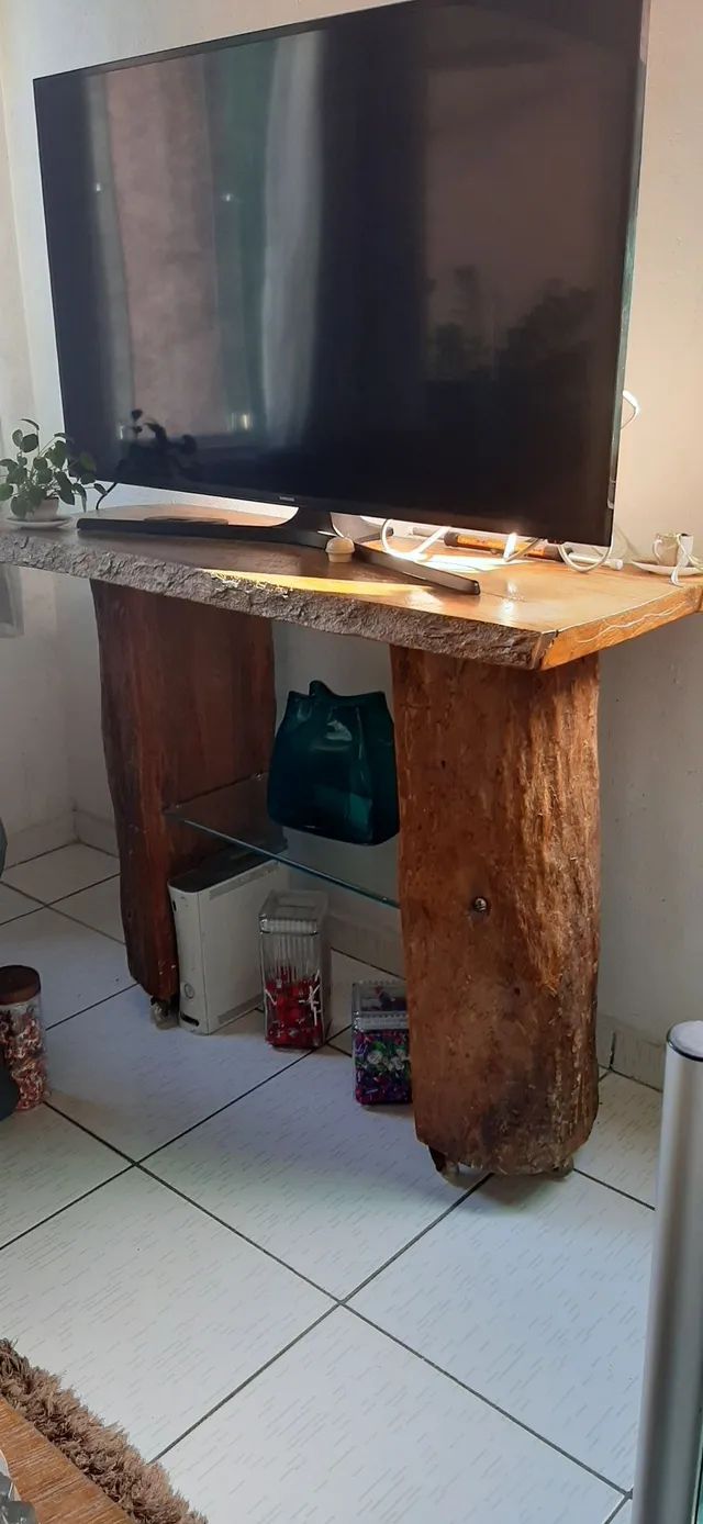 "rack tv rustico" no Brasil