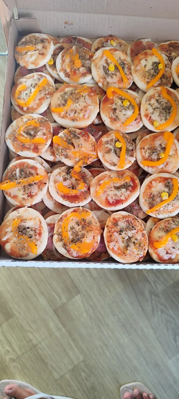 "mini pizza congelada" no Brasil
